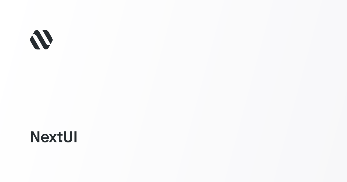 NextUI